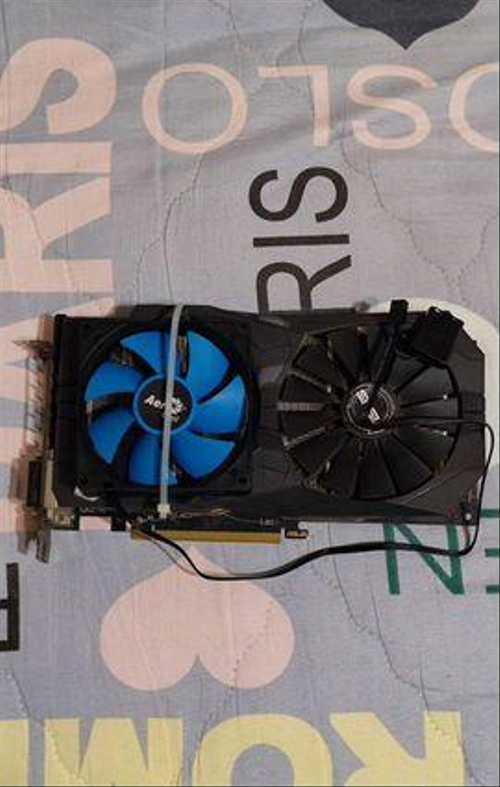 Видеокарта asus rx570, 4gb