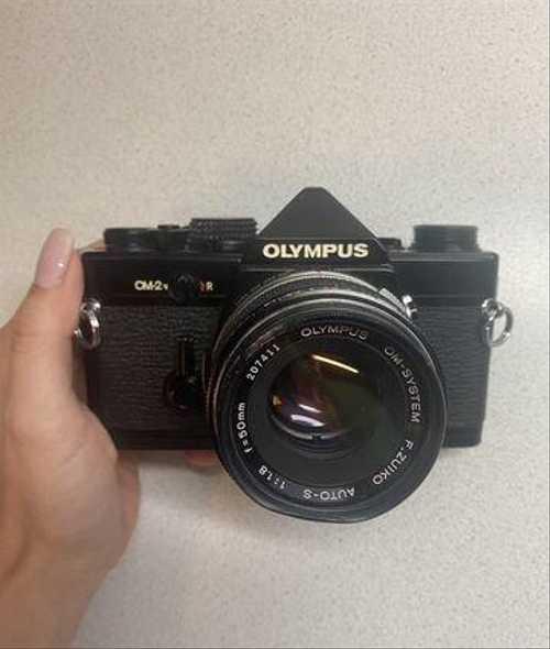Плёночный фотоаппарат Olympus om-2n, zuiko 50mm