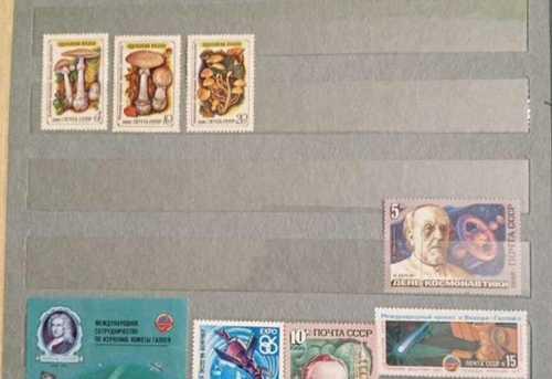 Почтовые марки СССР 1986-1988 г