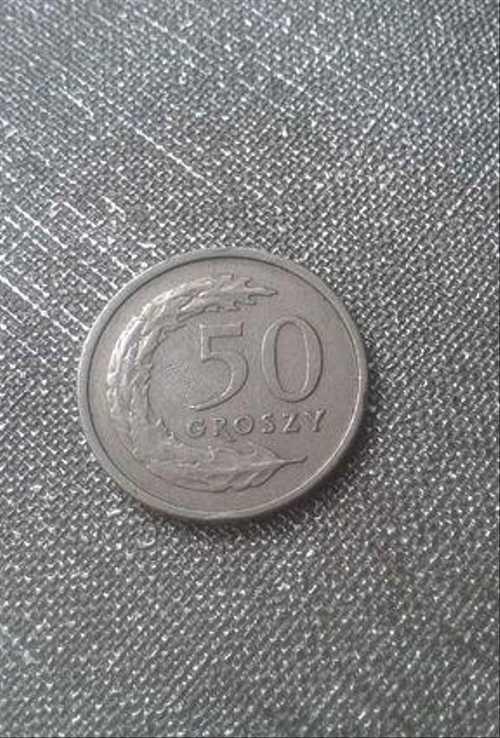 Монеты Польши, 50, 10, 2, гроши