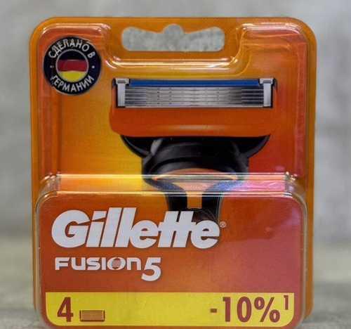 Gillette Fusion 5 Кассета для бритья 4 шт Оригинал