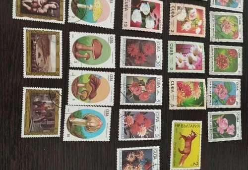 Почтовые марки 1963-1988 года