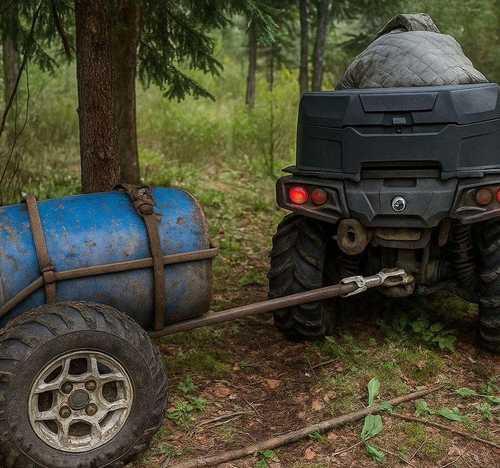 Прицеп для квадроцикла "Неваляшка", Подмосковье