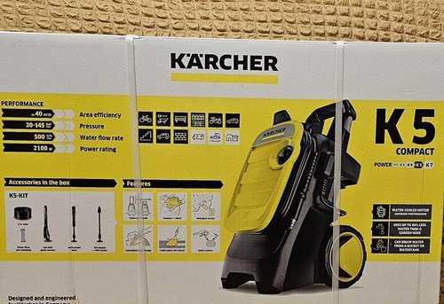 Новая Автомойка Karcher K 5 compact.Чек.Гарантия