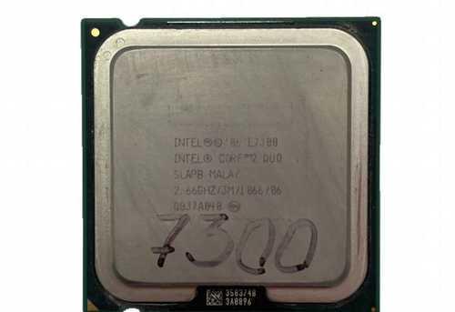 Процессор Intel Core2Duo E7300 2x2.66GHz Soc-775