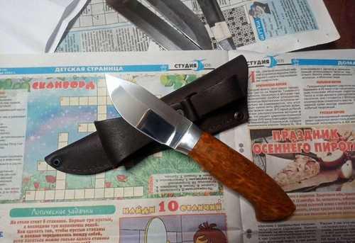 Нож шкуросьемный,сталь 95х18