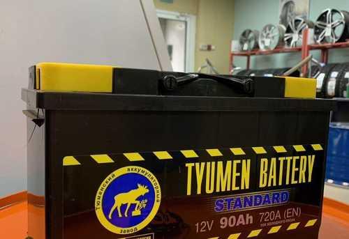 Аккумулятор 90 A/h Tyumen прямая полярность