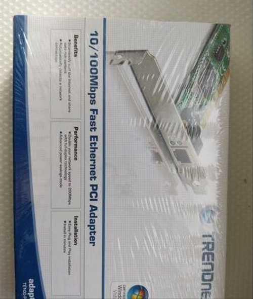 Ethernet pci adapter trendnet te100-pciwn