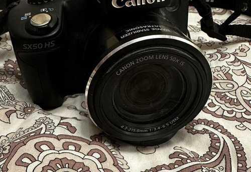Компактный фотоаппарат canon sx 50 hs