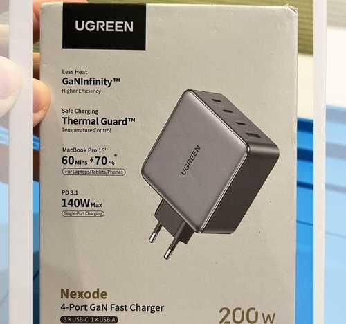 Зарядное устройство Ugreen 200w