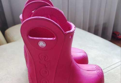 Резиновые сапоги crocs c6