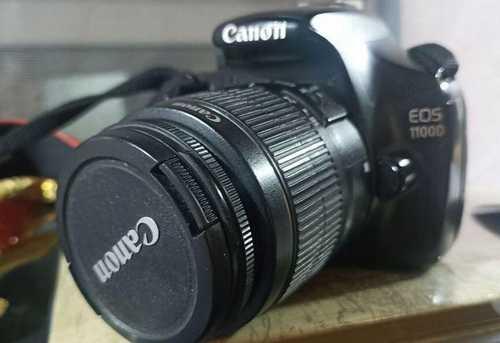 Зеркальный фотоаппарат canon 1100d