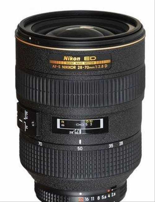 Nikon AF-S Nikkor 28-70 mm f/ 2.8 D ED IF