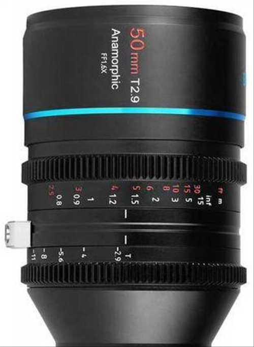 Объектив Sirui 50mm T2.9 FF Anamorphic E Mounth