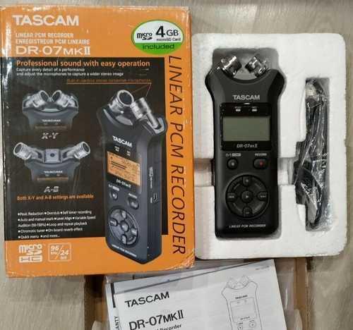 Рекордер Tascam dr-07 mkII