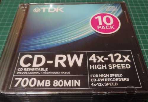 Диски CD-RW TDK