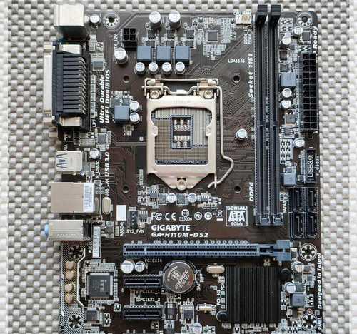 Gigabyte H110M-DS2 сокет 1151