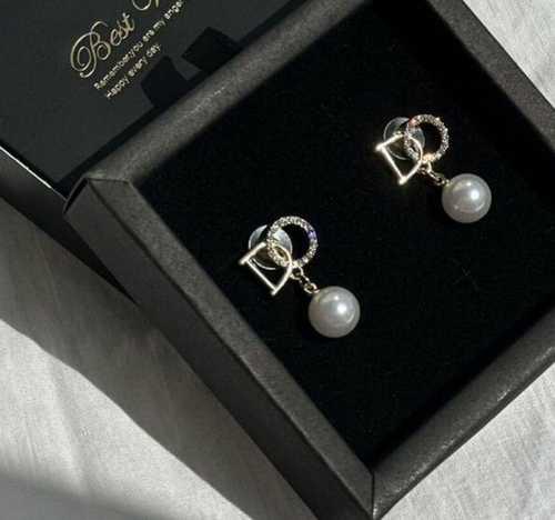 Серьги dior