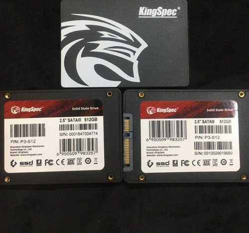 SSD 512GB в ассортименте