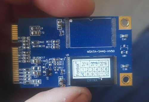 SSD m SATA память на 16 GB