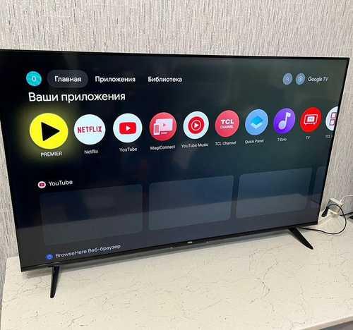 4К Телевизор 50" TCL 50V6B