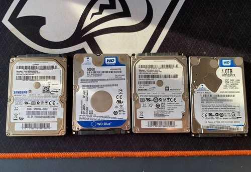 Жесткие диски 2.5" 500Gb-1Tb