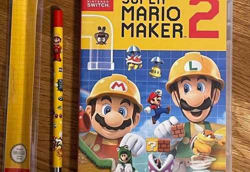 Super Mario Maker 2 со стилусом