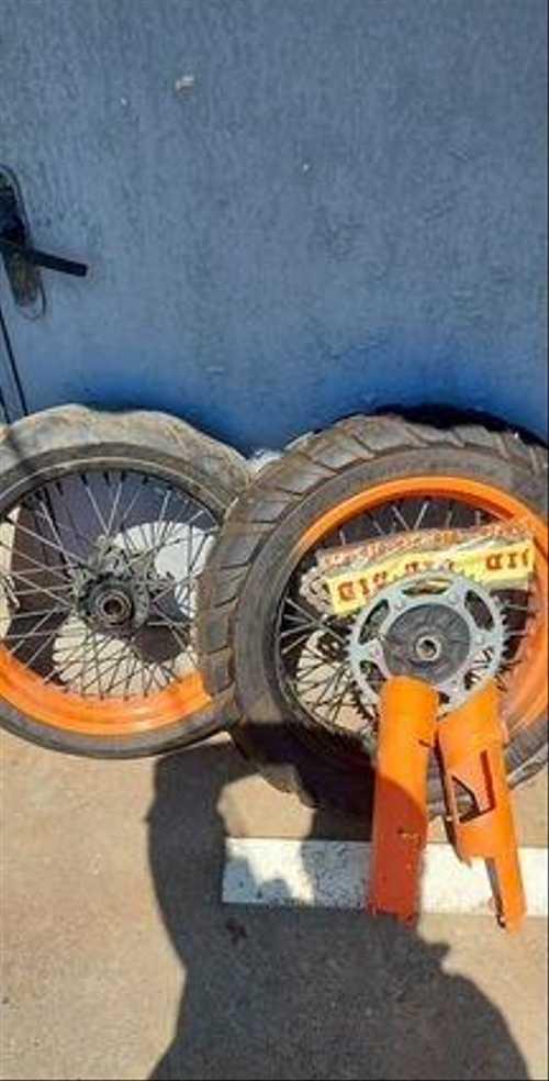 KTM колёса мотард