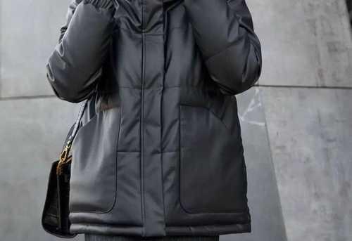 Женская куртка демисезон экокожа 54 размер