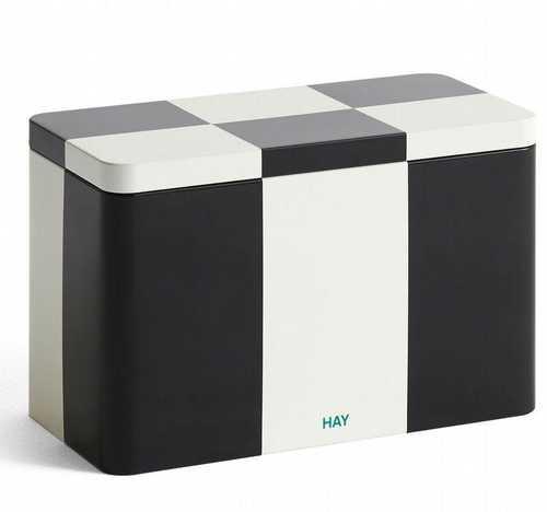 Контейнер HAY Tin Container Black-off white