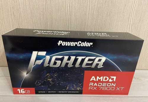 Видеокарта PowerColor RX 7800 XT, новая, ситилинк