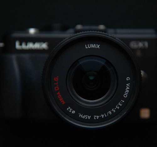 Panasonic Lumix DMC-GX1 kit 14-42 (пробег 2222)