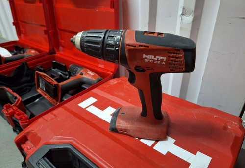 Аккумуляторная дрель шуруповерт hilti sfc-22 б/у