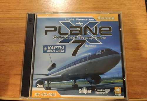 Компьютерная игра "X-Plane 7". 2CD