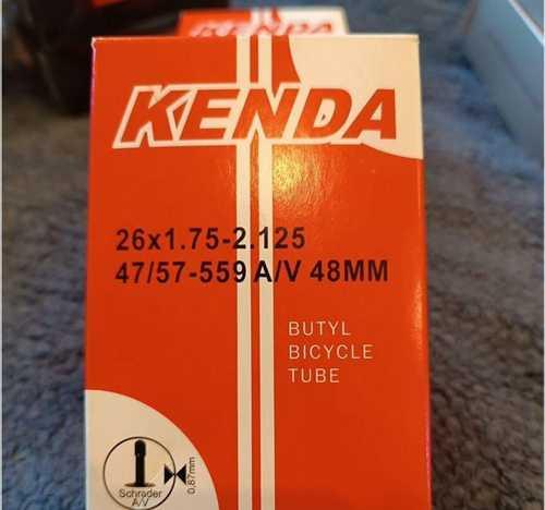 Велокамера kenda 26x1.75-2.125 новая