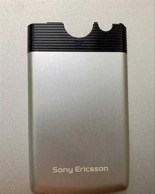 Sony Ericsson T610 задняя крышка серебро