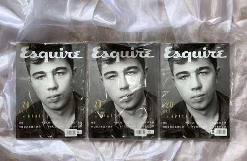 Комплект из 3-х журналов Esquire, Сергей Бодров