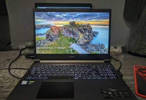 Игровой Ноутбук Acer Aspire 7 A715-75G-51JB