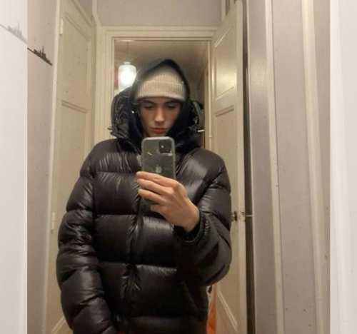 Пуховик Zara x Moncler puffer jacket