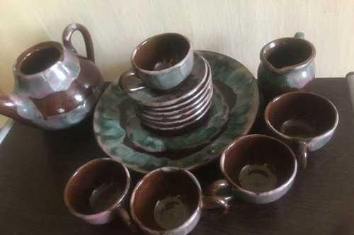 Набор столовой посуды керамика Болгария