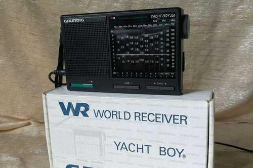 Grundig Yacht Boy 220 радиоприёмник 1986 года 220