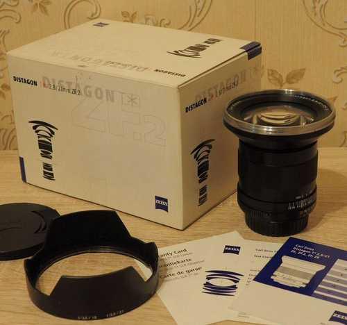 Carl Zeiss Distagon 21 2.8 ZF.2 Nikon like NEW