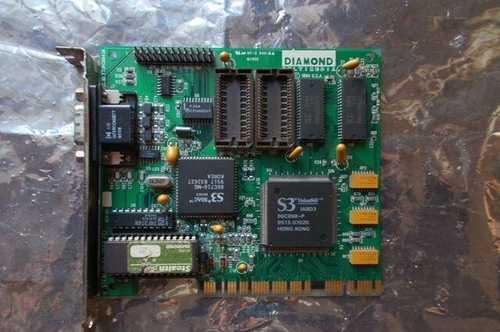 Diamond S3 Vision868 PCI Ретро видеокарта