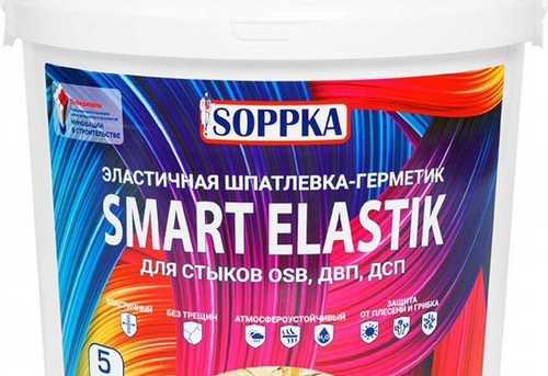 Эластичная шпатлевка-герметик для OSB soppka smart