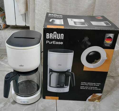 Кофеварка braun kf 3120 бу в хорошем состоянии