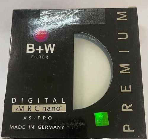 Светофильтр B W 72mm UV haze MRC-Nano Clear