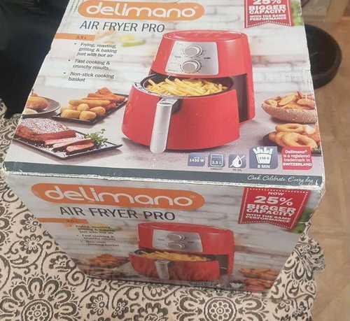 Мультипечь delimano air fryer pro новая