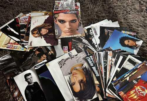 Плакаты, наклейки, закладки и журналы Tokio Hotel