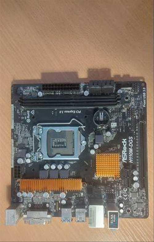 Материнская плата ASRock H110M-DGS