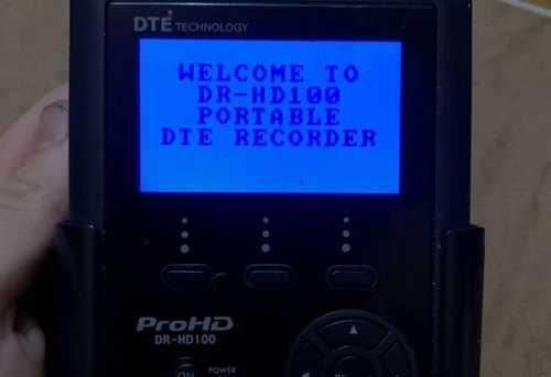 Рекордер Pro Hd DTE DR-HD 100 для кассетной камеры